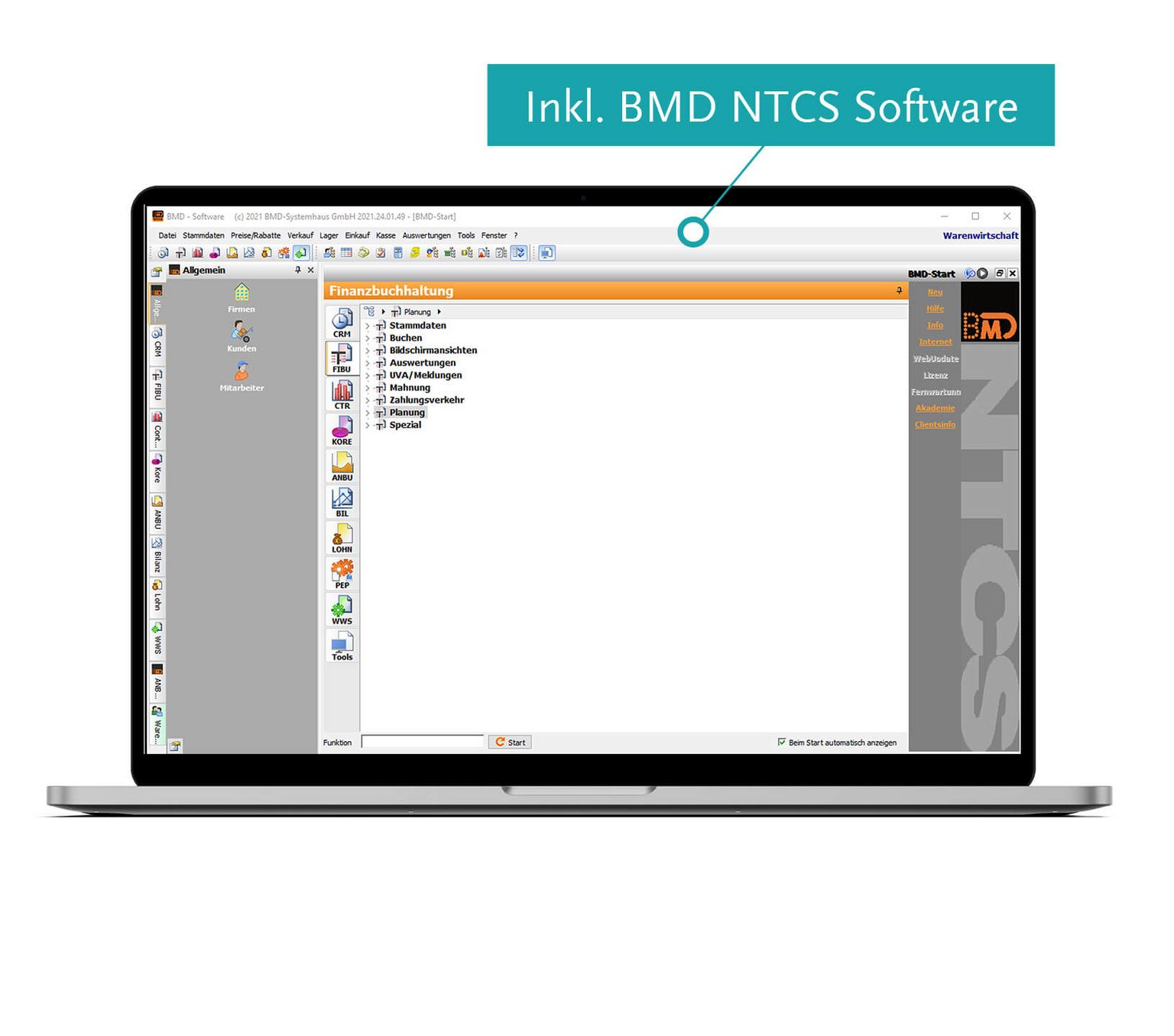 Betriebswirtschaftliches Projektpraktikum mit BMD NTCS: Büroberufe