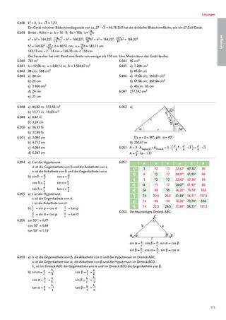 Mathematik II HLT: Erklärungen, Aufgaben, Lösungen, Formeln