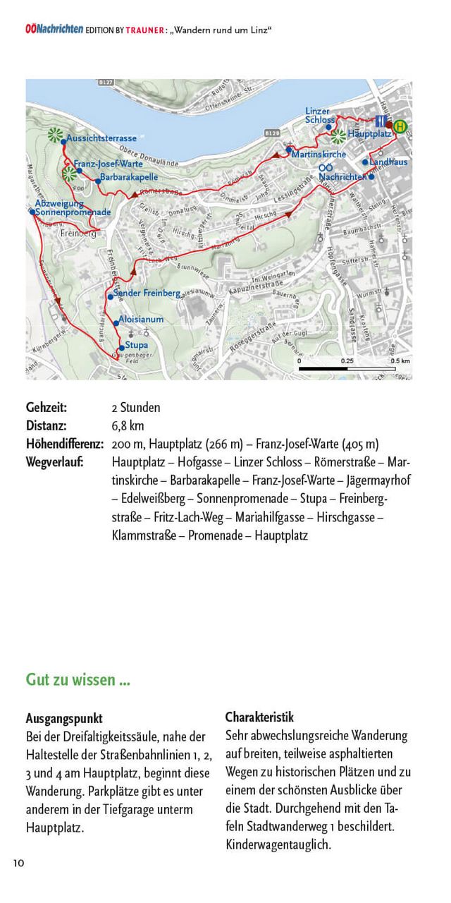 Wandern rund um Linz: Die 40 besten Touren