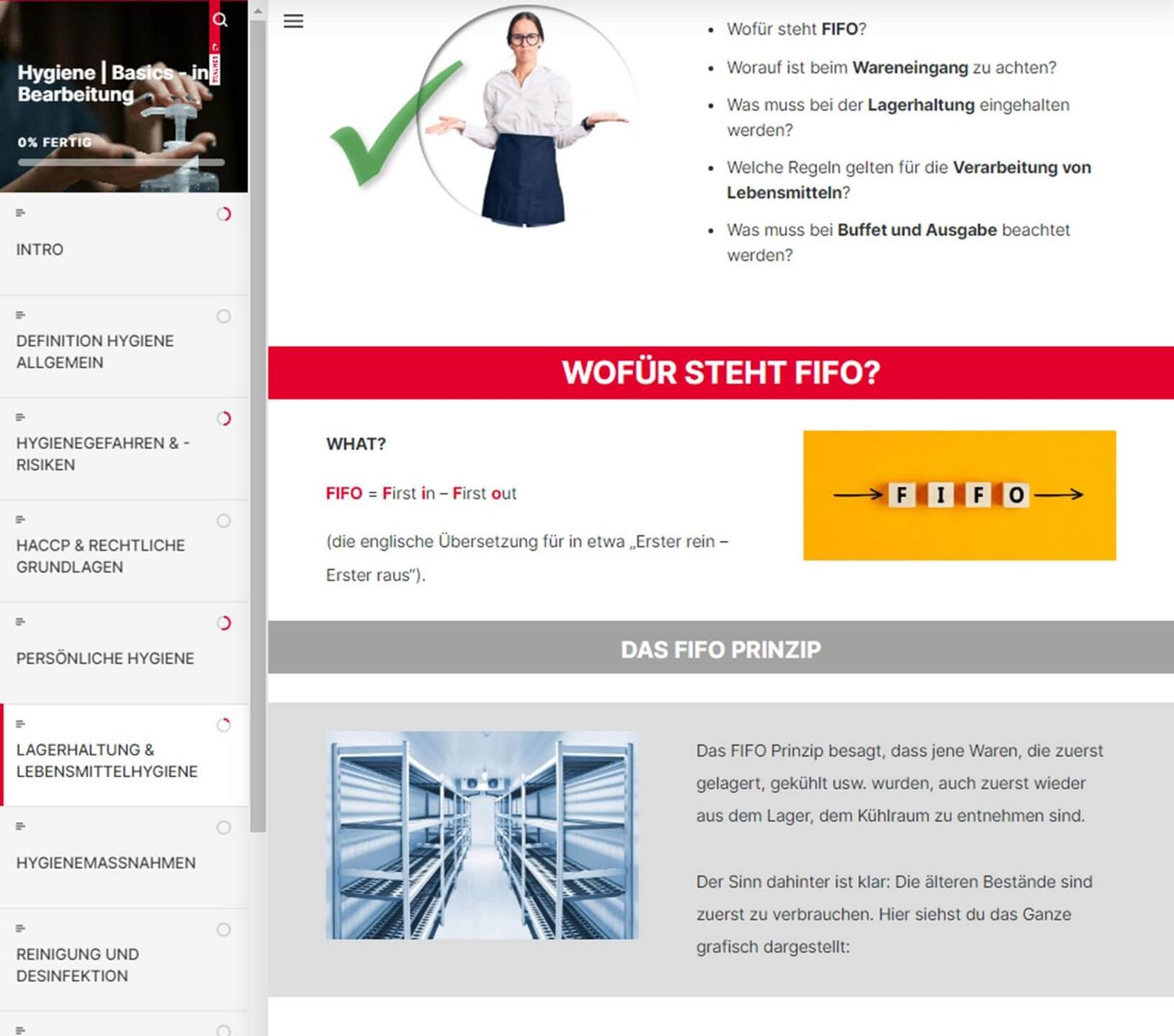 Hygiene-Schulung online als E-Learning-Kurs 🧴