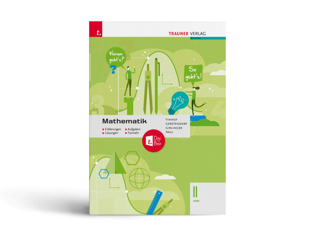 Mathematik II HAK: Erklärungen, Aufgaben, Lösungen, Formeln