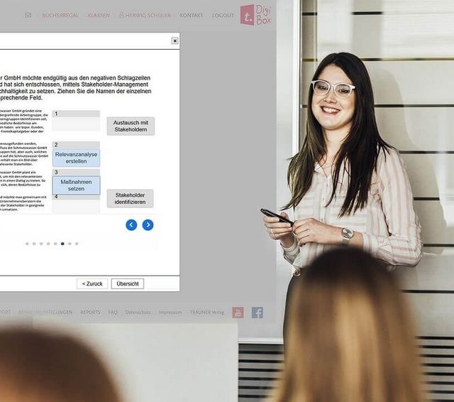 TRAUNER-DigiBox – Die innovative Lehr- & Lernplattform