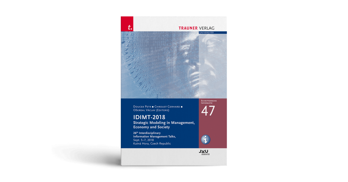 IDIMT-2018, Strategic Modeling in Management, Economy and Society ...